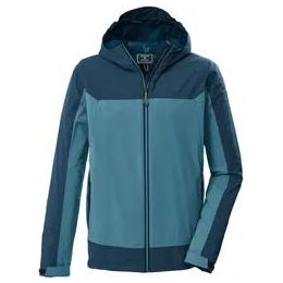 Funktionsjacke Killtec "KOS 40 MN JCKT", Herren, Gr. XL, blau, Obermaterial: 100% Polyester;Futter: 100% Polyester;Futter 2: 100% Polyester, Jacken Funktionsjacke, Leichte, wasserabweisende, atmungsaktive Herrenweste