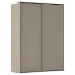Kleiderschrank Rauch "Schwebet&uuml;renschrank Schrank Garderobe Ankleide Schlafzimmer TARO", fango, griffleisten fango, B:170cm H:226cm T:70cm, Holzwerkstoff, Schr&auml;nke, Kleiderschrank, 4 Breiten, optional Passepartout mit/ohne Beleuchtung MADE IN GERMANY
