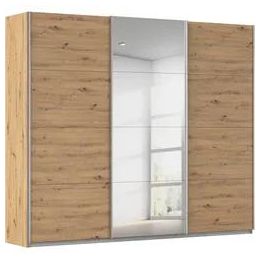 Schwebet&uuml;renschrank Rauch "Kleiderschrank Schrank Garderobe Schlafzimmerschrank CORTONA", eiche artisan, B:271cm H:229cm T:62cm, Holzwerkstoff, Schr&auml;nke, Schwebet&uuml;renschrank, in 3 Ausstattungen BASIC/CLASSIC/PREMIUM (SOFT-CLOSE) MADE IN GERMANY