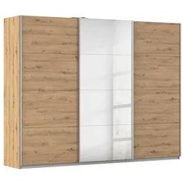 Schwebet&uuml;renschrank Rauch "Kleiderschrank Schrank Garderobe Schlafzimmerschrank CORTONA", eiche artisan, B:271cm H:210cm T:62cm, Holzwerkstoff, Schr&auml;nke, Schwebet&uuml;renschrank, in 3 Ausstattungen BASIC/CLASSIC/PREMIUM (SOFT-CLOSE) MADE IN GERMANY, Topseller