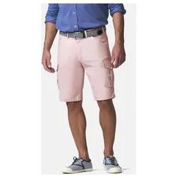 Cargohose MEYER "B-Orlando 1-3040", Herren, Gr. 31, Normalgr&ouml;&szlig;en, rosa, 96% Baumwolle, 4% Elasthan, unifarben, regular fit kurz, Hosen Cargohose