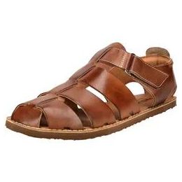 Sandale Pikolinos "Pikolinos Sandalen Leder", Herren, Gr. 44, braun, Leder, Schuhe Sandale