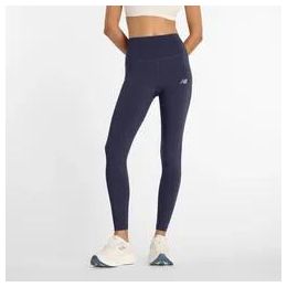Lauftights New Balance "Sleek High Rise Legging 25", Damen, Gr. XL, N-Gr, boysenberry, Obermaterial: 71% Polyester, 29% Elasthan, Hosen, hoher Bund, sportlicher Stil, f&uuml;r Erwachsene
