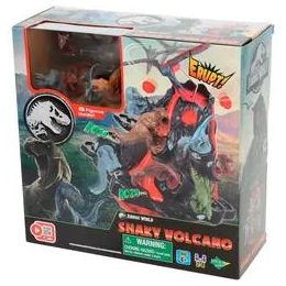 Spiel EPOCH GAMES "Jurassic World - Shaky Volcano", bunt, Spiele, Kinder