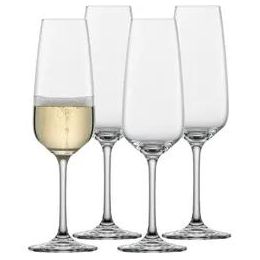 Schott Zwiesel Sektglas SCHOTT-ZWIESEL "Sektgl&auml;ser Tulip 283 ml 4er Set transparent", bunt (transparent), 4 tlg., Glas, Trinkgef&auml;&szlig;e
