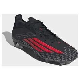 Fu&szlig;ballschuh Adidas PERFORMANCE "F50 PRO FG", Gr. 43, core schwarz, lucid rot, core schwarz, Synthetik, Textil, Schuhe Fu&szlig;ballschuh, Au&szlig;ensohle f&uuml;r feste B&ouml;den