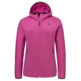 Sch&ouml;ffel Fleecejacke SCH&Ouml;FFEL "Fleece Hoody Style Cascata WMS", Damen, Gr. 46, fuchsia, Obermaterial: 94% Polyester, 6% Elasthan, normal, Jacken Fleecejacke