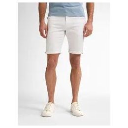 Jeansshorts PETROL INDUSTRIES, Herren, Gr. M (38), N-Gr, hellwei&szlig;, Denim/Jeans, Obermaterial: 72% Baumwolle, 27% Polyester, 1% Elasthan, slim fit kniefrei, Jeans Jeansshorts, Sommerhose im Five-Pocket Style