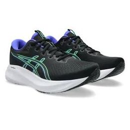 Laufschuh asics "GEL-EXCITE 11", Damen, Gr. 44,5, schwarz, vital gr&uuml;n, Synthetik, Schuhe Laufschuh