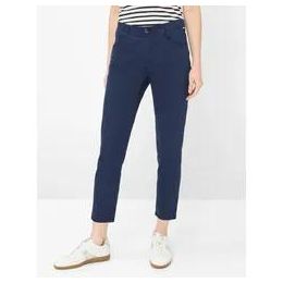 5-Pocket-Hose Brax "Style MARY S", Damen, Gr. 42K (21), Kurzgr&ouml;&szlig;en, navy, Web, 78% Baumwolle, 19% Lyocell, 3% Elasthan, Hosen 5-Pocket-Hose