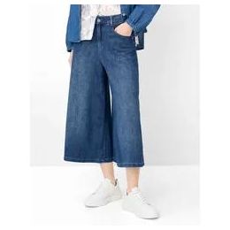 R&ouml;hrenjeans Brax "Style MELLI S", Damen, Gr. 42K (21), Kurzgr&ouml;&szlig;en, blau, Denim/Jeans, 91% Baumwolle, 7% Elastomultiester, 2% Elasthan, Jeans