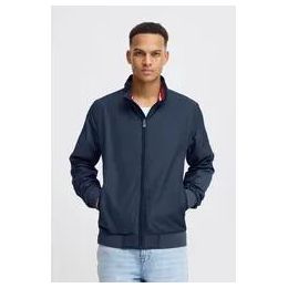 Kurzjacke Blend "BHZyklo", Herren, Gr. XL, mood indigo blau, 100% Polyester, unifarben, regular fit normal, ohne Ausschnitt, eingesetzt elastischer Bund, Jacken Kurzjacke, Softshelljacke mit Taschen und elastischem Bund