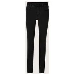 Madeleine Mode Regular-fit-Jeans MADELEINE "Jeggings Denim-Leggings mit Schlupfbund", Damen, Gr. 46, N-Gr, schwarz (schwarz denim), Obermaterial: 57% Baumwolle CO. 21% Lyocell CLY. 17% Polyester PES. 5% Elasthan EL., Modern, Jeans