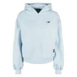Kapuzensweatshirt STARTER Black Label "Starter Black Label Damen", Herren, Gr. L, icewaterblau, 65% Baumwolle, 35% Polyester, unifarben, Sweatshirts