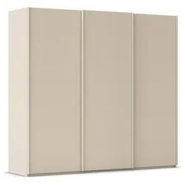Kleiderschrank Rauch "Schwebet&uuml;renschrank Schrank Garderobe Ankleide Schlafzimmer TARO", champagner, griffleisten champagner, B:242cm H:223cm T:69cm, Holzwerkstoff, Schr&auml;nke, Kleiderschrank, 4 Breiten, optional Passepartout mit/ohne Beleuchtung MADE IN GERMANY