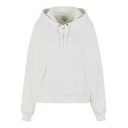 Kapuzensweatshirt Karl Kani "Karl Kani KK Small Signature Essential Os Hoodie", Damen, Gr. M, sanftes wei&szlig;, 65% Baumwolle, 35% Polyester, unifarben, Sweatshirts
