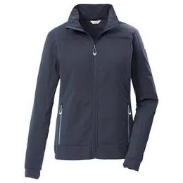 Funktionsjacke Killtec "KOS 21 WMN JCKT", Damen, Gr. 40, nachtblau, Obermaterial: 100% Polyester;Obermaterial 2: 40% Viskose, 55% Polyester, 5% Elasthan;Futter: 40% Viskose, 55% Polyester, 5% Elasthan;F&uuml;llung: 100% Polyester, Jacken Funktionsjacke, Leichte, wasserabweisende Damenjacke mit Teflon EcoEliteTM