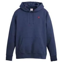 Levi's Sweatshirt LEVI'S "Sweatshirt The Original Housemark Hoodie 1er Pack", Herren, Gr. XXL, blau, Obermaterial: 100% Baumwolle CO., Sweatshirts Sweatshirt