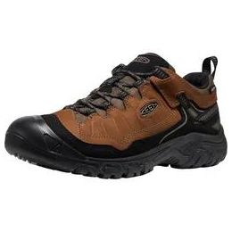 Wanderschuh Keen "TARGHEE IV WP", Damen, Gr. 43, bison, schwarz, Leder, Textil, Schuhe Wanderschuh, Outdoorschuh aus Premium Leder,wasserdicht und atmungsaktiv