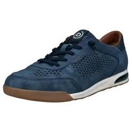 Sneaker Bugatti "Bugatti Sneaker Lederimitat", Herren, Gr. 43, blau, Lederimitat, Schuhe Sneaker