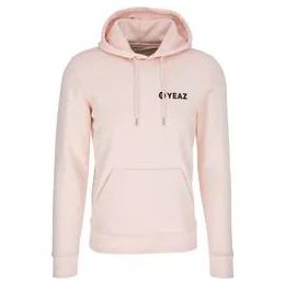 Kapuzenpullover YEAZ "Hoodie Blush Pink (unisex) CUSHY", Herren, Gr. XXL, rosa, Obermaterial: 85% Baumwolle CO. 15% Polyester PES., Pullover Kapuzenpullover