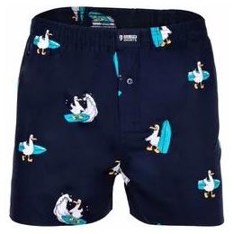 Webboxer Happy Shorts "Web-Boxershorts 1er Pack", Damen, Gr. M, bunt (surfing seagull), Obermaterial: 100% Baumwolle CO., Unterhosen
