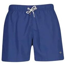 Badeshorts Gant "Badeshorts SWIM SHORTS", Herren, Gr. L, N-Gr, blau, Obermaterial: 100% Polyamid PA., Badehosen Badeshorts