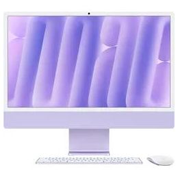 Apple iMac "iMac 24" CTO", lila (violett), Mac OS, 16 GB RAM 256 GB SSD, Desktop-PCs, iMac, Topseller