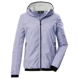 Funktionsjacke Killtec "KOS 22 WMN JCKT", Damen, Gr. 44, pflaume, Obermaterial: 100% Polyester;Futter: 100% Polyester, Jacken Funktionsjacke, Superleichte, wasserdichte Damenjacke, verstaubar, atmungsaktiv