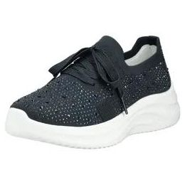 Sneaker Ara "Ara Sneaker Textil", Damen, Gr. 38, dunkelblau, Textil, Schuhe Sneaker