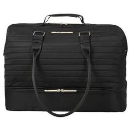 Weekender Travelite "BARBARA STEPP Reisetasche", Damen, Gr. B/H/T: 48cm x 34cm x 23cm, schwarz, Nylon, unifarben, Taschen Weekender