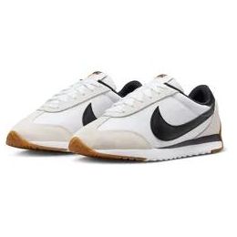 Sneaker Nike SPORTSWEAR "Pacific", Herren, Gr. 43, wei&szlig;, schwarz, platinum tint, safety orange, Leder, Textil, Schuhe Sneaker