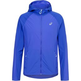 asics ROAD PACKABLE Laufjacke Herren - Gr&ouml;&szlig;e XL - blau