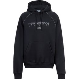 New Balance Hoodie Herren - Gr&ouml;&szlig;e M - schwarz
