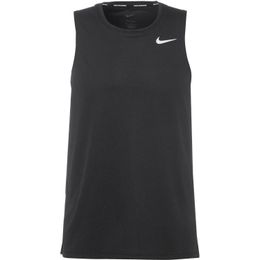 Nike Miler Funktionstank Herren - Gr&ouml;&szlig;e L - schwarz