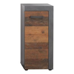 TRENDTEAM Standschrank 'Indy' Old Wood 36 x 81 x 31 cm
