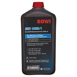 Rowi Druckluft-Kompressoren&ouml;l 1000 ml