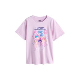 next T-Shirt 'Kpop Demon Hunters' Damen Gr&ouml;&szlig;e 6XL/7XL azur / dunkelblau / ros&eacute; / hellpink