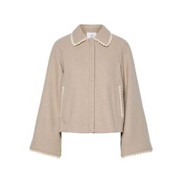 Y.A.S Yas Between-Season Jacket 'YASWello' female Beige size 36