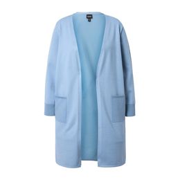 Ulla Popken Knit Cardigan female Blue size 54-56