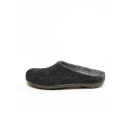MagicFelt Slippers 'Filzpantoffel MagicFelt 736' male Grey size 45