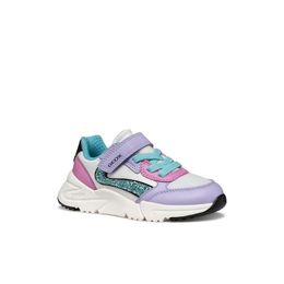 Geox Sneaker Damen Gr&ouml;&szlig;e 32 t&uuml;rkis / lavendel / rosa / wei&szlig;