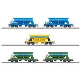 M&auml;rklin G&uuml;terwagen M&Auml;RKLIN "Selbstentladewagen-Set "HASTAG" - 46336", bunt, Modelleisenbahn-Fahrzeuge, Kinder, Kunststoff, Metall