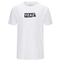 T-Shirt YEAZ "T-Shirt CHAY", Damen, Gr. S, wei&szlig;, Obermaterial: 100% Baumwolle CO(Bio)., Shirts T-Shirt