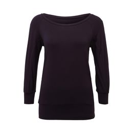 Curare Yogawear Shirt 'Flow' Damen Gr&ouml;&szlig;e L aubergine