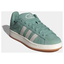 Sneaker Adidas ORIGINALS "CAMPUS 00S", Damen, Gr. 38,5, gr&uuml;n (hazgrn, sanftes wei&szlig;, hazgrn), Leder, Schuhe Sneaker