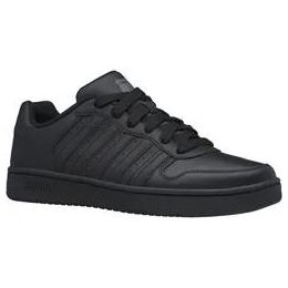 Sneaker K-Swiss "Court Palisades", Herren, Gr. 40, schwarz, Leder, Schuhe Sneaker