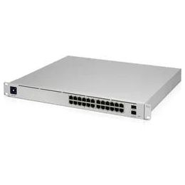 UBIQUITI NETWORKS UBIQUITI Netzwerk-Switch "UniFi Pro 24-Port PoE", wei&szlig;, B:39,5cm H:12cm T:52cm, Netzwerk-Switches