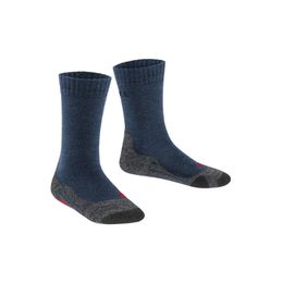 Falke Wandersocken Jungen Gr&ouml;&szlig;e 98/122 himmelblau / graumeliert