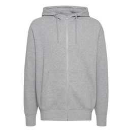 !Solid Zip-Up Hoodie 'SD LENZ' male Grey size S